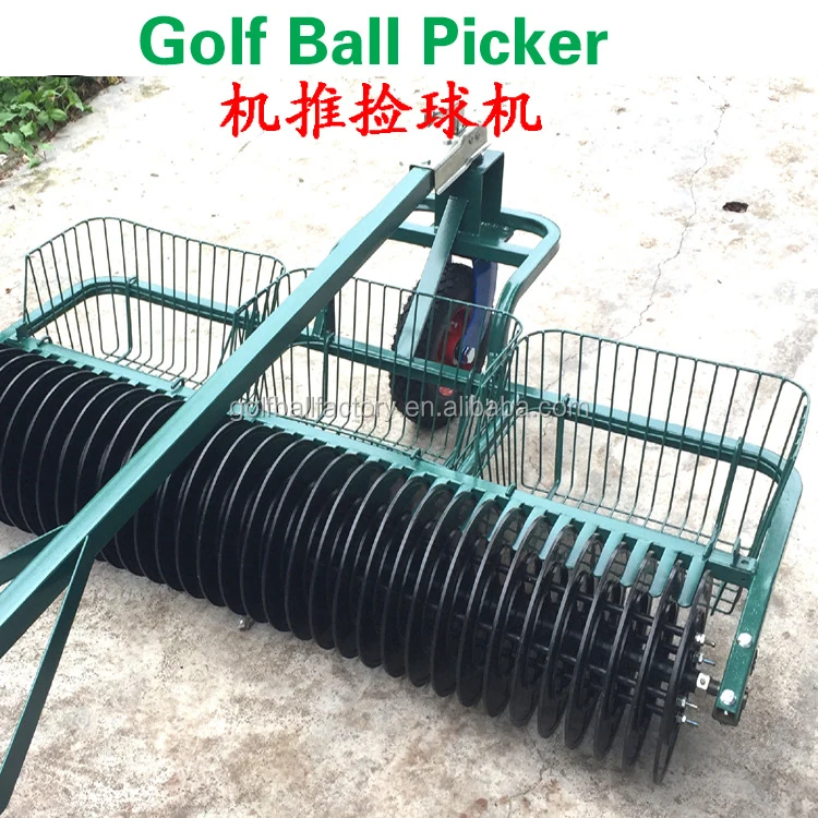 1 Section Range Ball Picker With 32 Tracks And 3 Baskets - Buy Golf ...