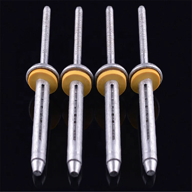 Alu/alu Bulb-tite Blind Rivets Large Flange 7.7 X 34 K 19 With Epdm ...