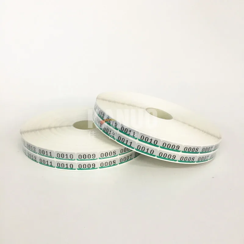 Noritsu Twin Check Labels for Film Processors - Silver Color