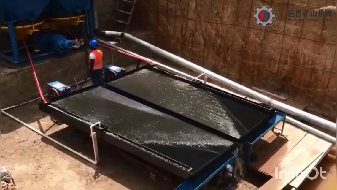Angola Gold Mineral Processing,Gold Separator Sluice Box,Shaking Table ...