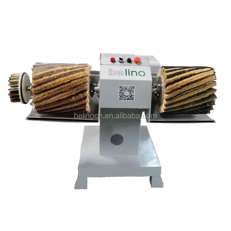 Double Heads Manual Wood Brush Sanding Profile Sander