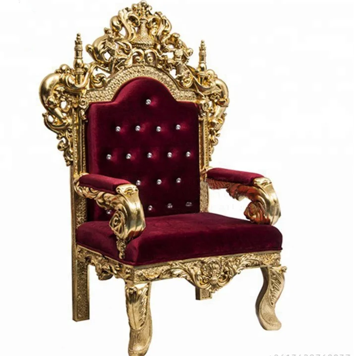 Diskon Kursi Raja Raja Pernikahan Kursi Berlengan Royal - Buy ...