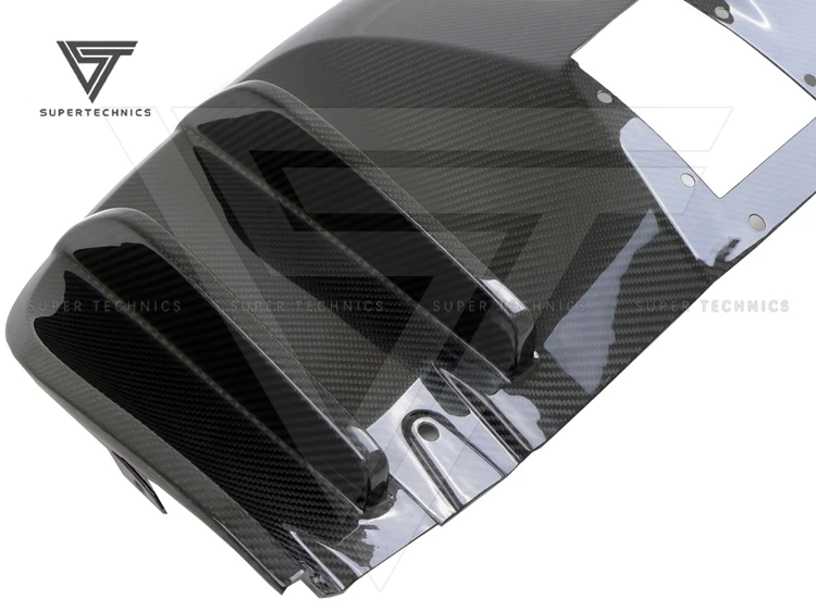 Carbon Fiber Rear Diffuser For Audi R8 V8 - Buy Diffuser For Audi R8 V8 ...