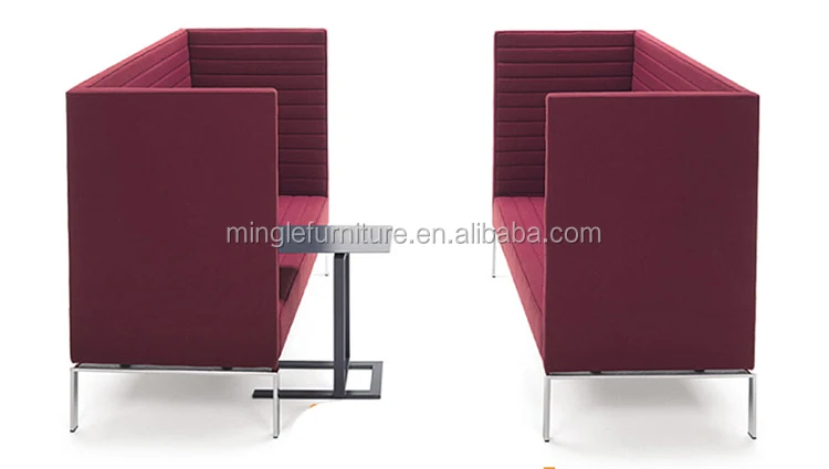 Canteen Lounge Booth Sofa for Restaurant - Modern & Adjustable