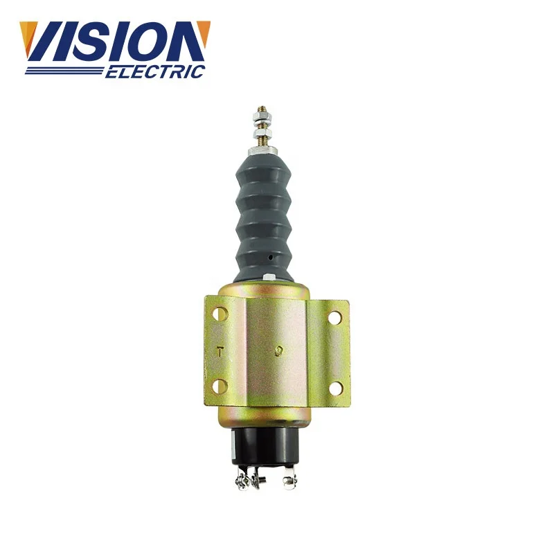 Diesel Engine 12V Push Pull Solenoid - Reliable Fuel Shut Off