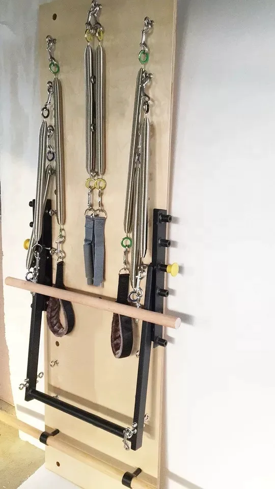 2020 New Spring Reformer Pilates Wall Unites Wooden Pilates Reformer ...