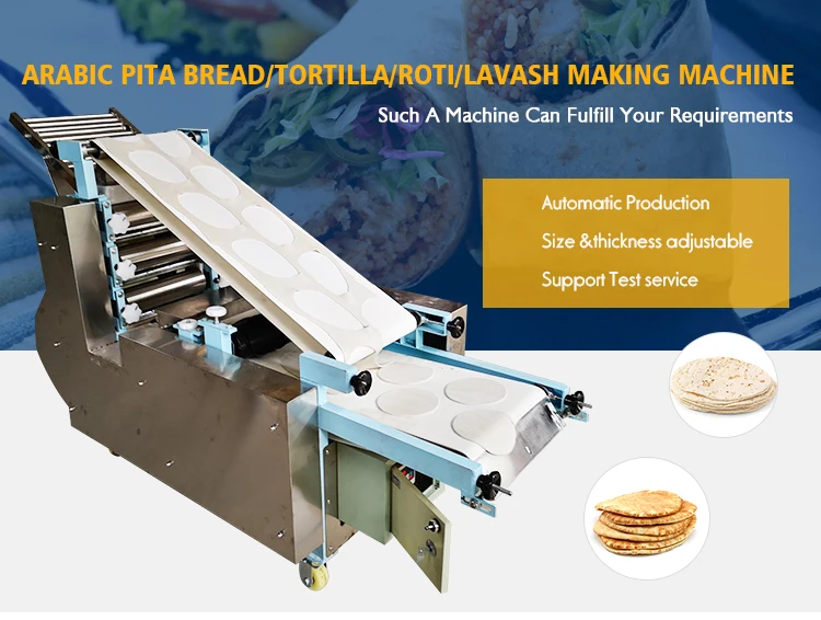 Commercial Roti Naan Making Machine Naan Maker Machine Flatbread ...