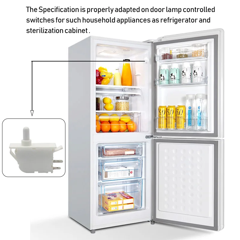 Haier Refrigerator Push Button Door Light Control Push Button Switch ...