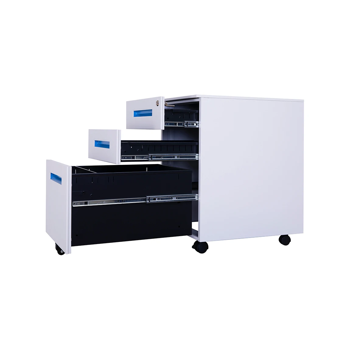 Office Movable Storage - Mobile Pedestal Cabinet with Wheels