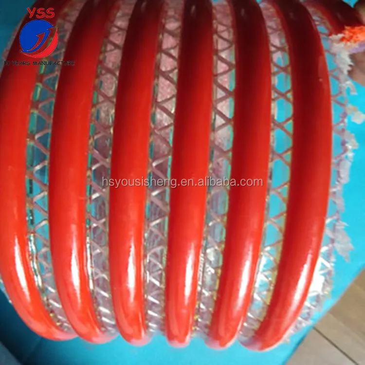 8 Inch Flexible PVC Suction Hose - Reinforced & Durable