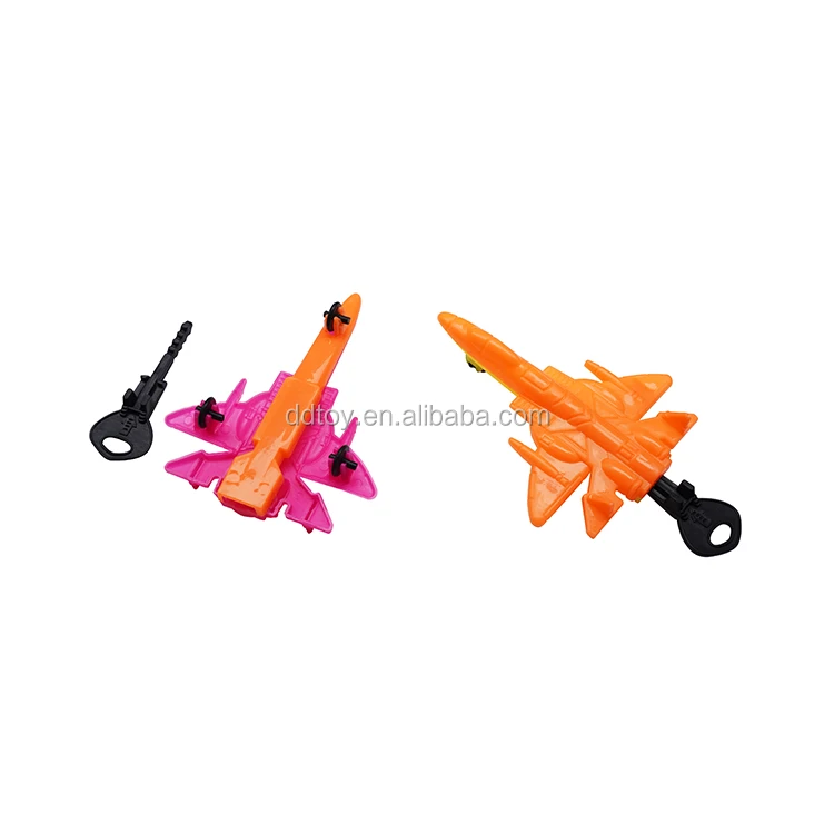 Plastic Catapult Aircraft Kids Plane Toys for 75mm Capsule