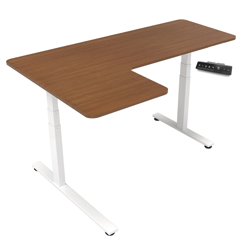 Vansdesk Evolve Elevating Sit Stand Up Desks Frame Dual Electric Motors ...
