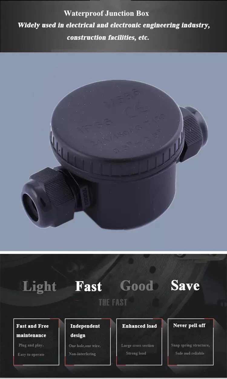 Waterproof Junction Box - Reliable Outdoor Lighting Solutions