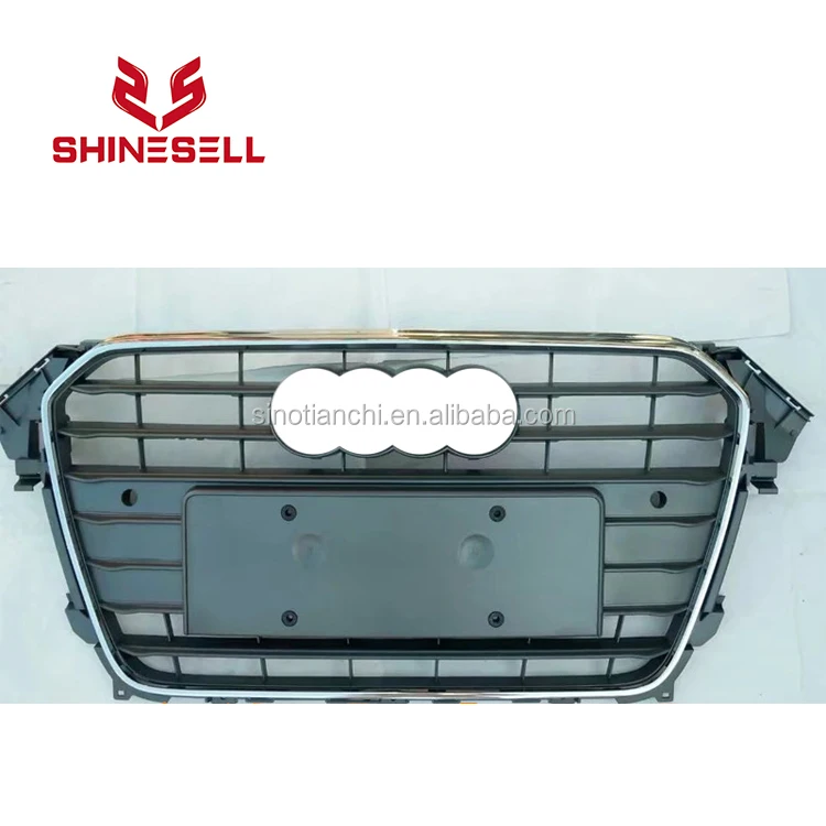 Abs Front Mesh Grille Grill 8kd853651 For Audi A4 B8pa B8.5 2013-2015 ...