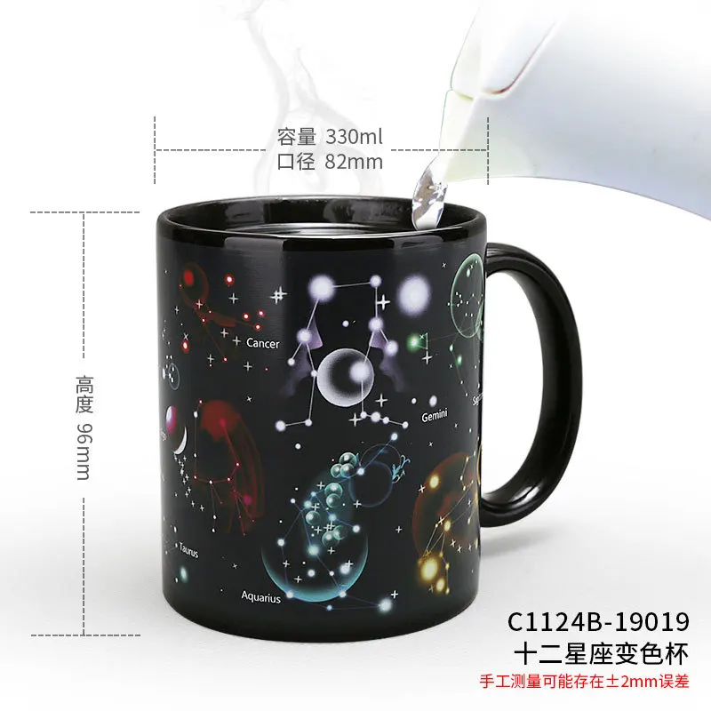 Temperature Sensitive Ceramic Mug - Perfect Promotional Gift