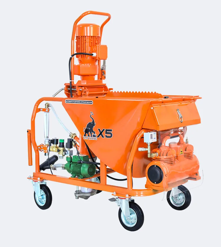 X5 Automatic Gypsum Plastering Machine - Efficient & Durable