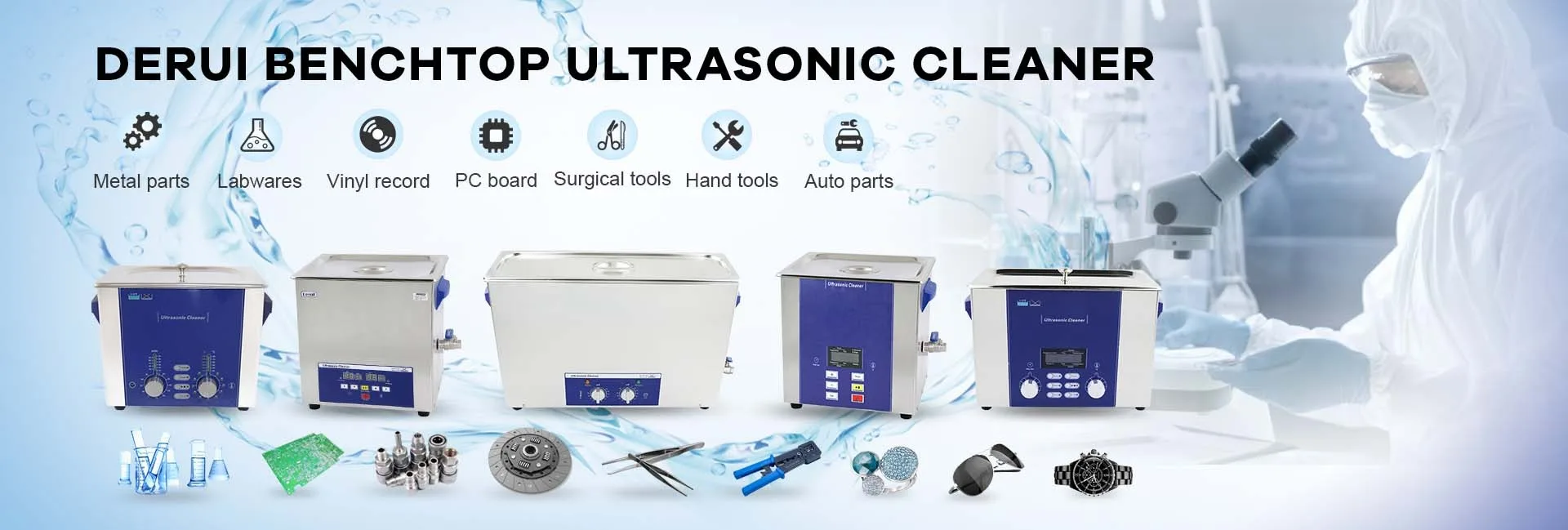 Shenzhen Derui Ultrasonic Equiment Ltd. - Ultrasonic Cleaner, Digital ...