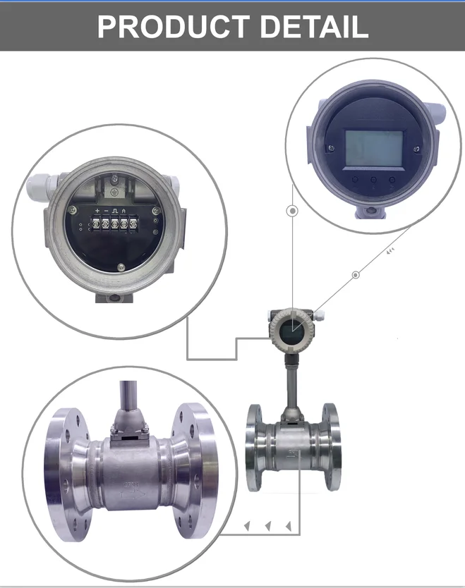 MODBUS Digital Gas Flow Meter - Precise Steam Measurement