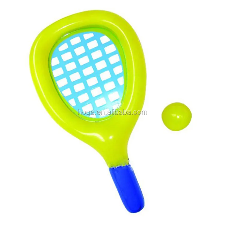 Customizable PVC Inflatable Beach Tennis Racket for Backyard Pool Fun
