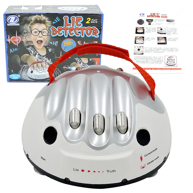 Electric Shocking Lie Detector Test Truth Or Dare Game Party Toys - Buy ...