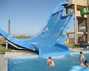 Aqua Park U-Shape Fiberglass Water Slides - Fun & Safety