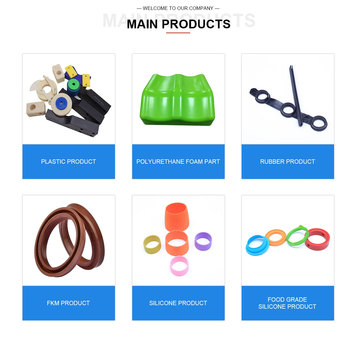 Qingdao Blue Diamond Industry Co., Ltd. - PU Product, Silicone Product