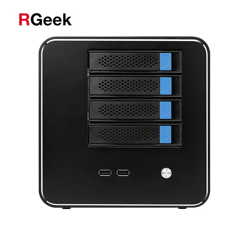 Rgeek Custom NAS04B - 4 Bay Mini-Itx NAS Storage Server