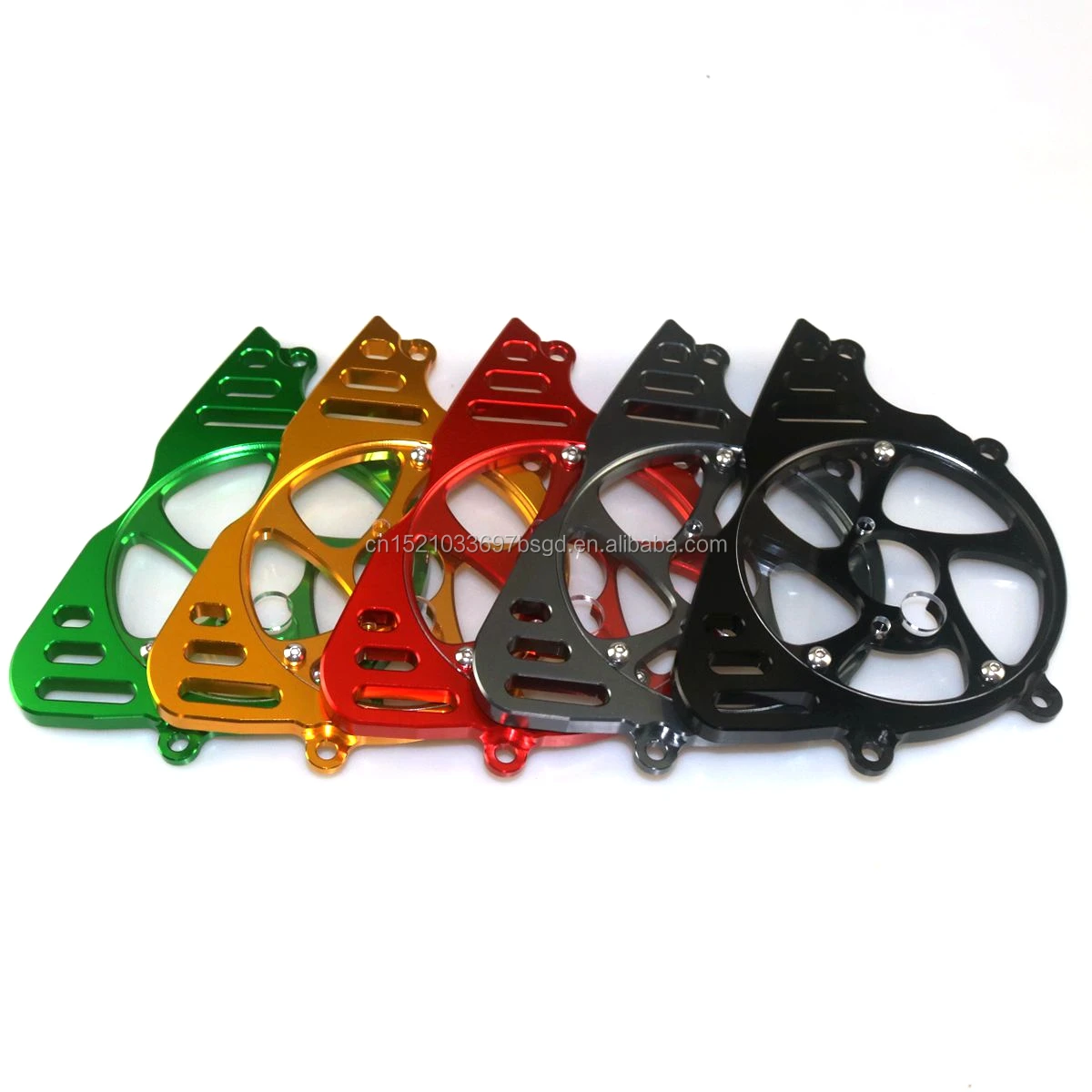 Motorcycle Cnc Aluminum Front Sprocket Chain Guard Cover Left Side ...
