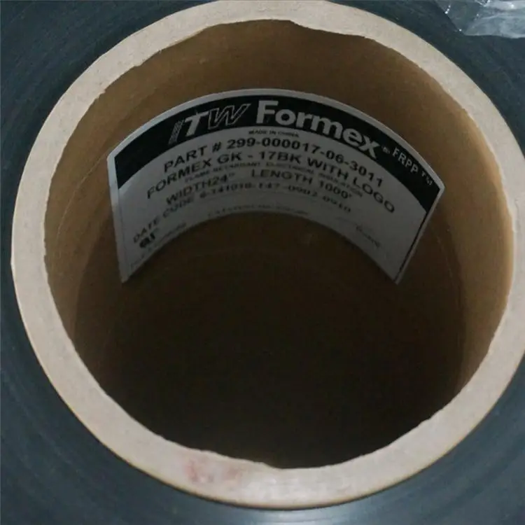 Deson On Inventory Itw Formex Gk-5bk Black Fireproof Insulated Pp Paper Film - Buy Fire ...