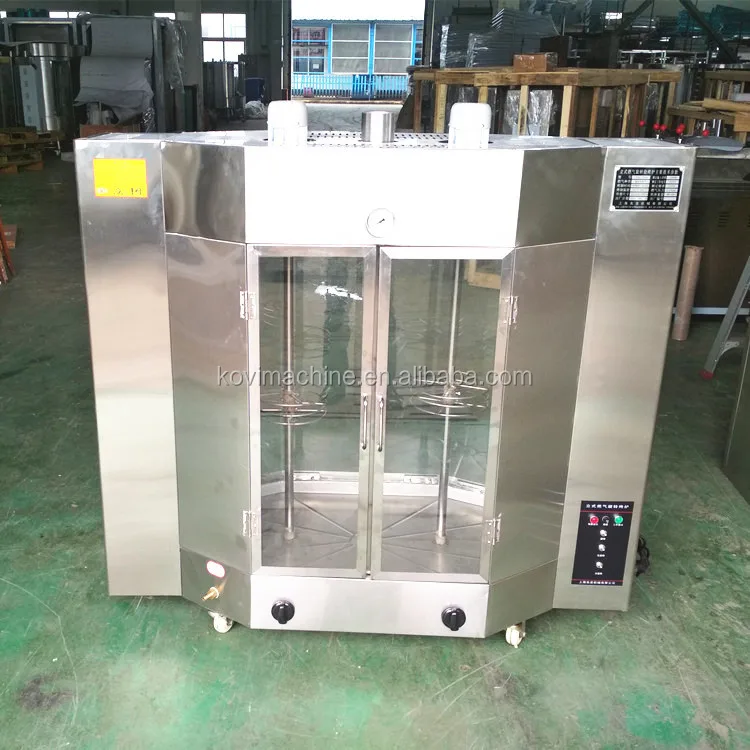 Electric Duck Roast Oven Gas Chicken Rotisserie Machine Chicken wings ...