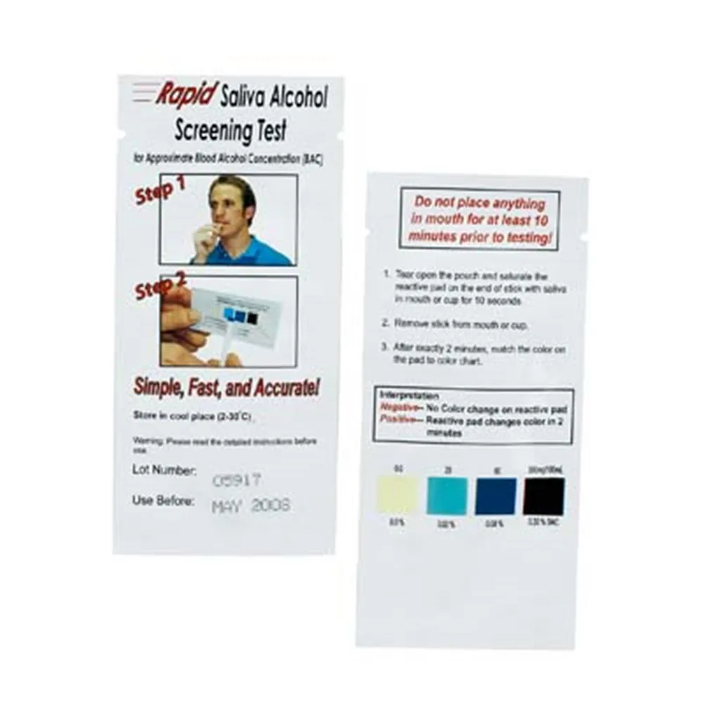 GREENWON Saliva Alcohol Test Strips - Reliable & Convenient