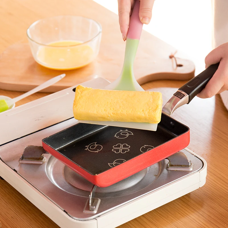 2019 New Japanese Aluminum Egg Roll Mini Non Stick Pan Omelette Pan ...