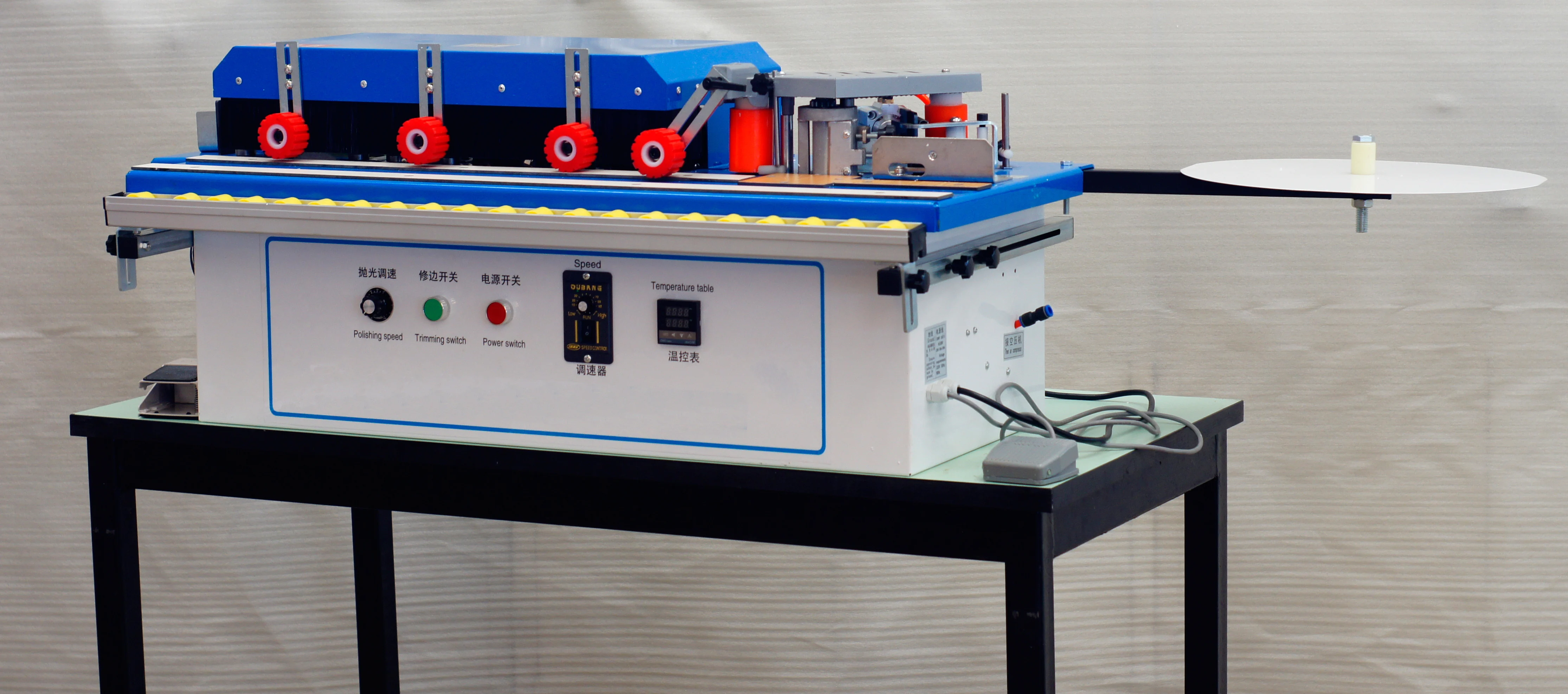 Mini Mdf Double Pvc Edge Trimmer Manual Edge Banding Machine Mf30tp ...