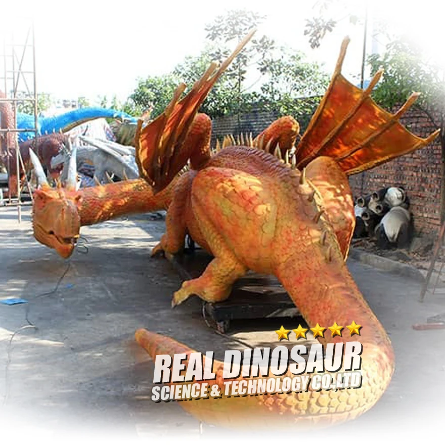 Theme Park Dragon Model - Animatronic Western Dragons