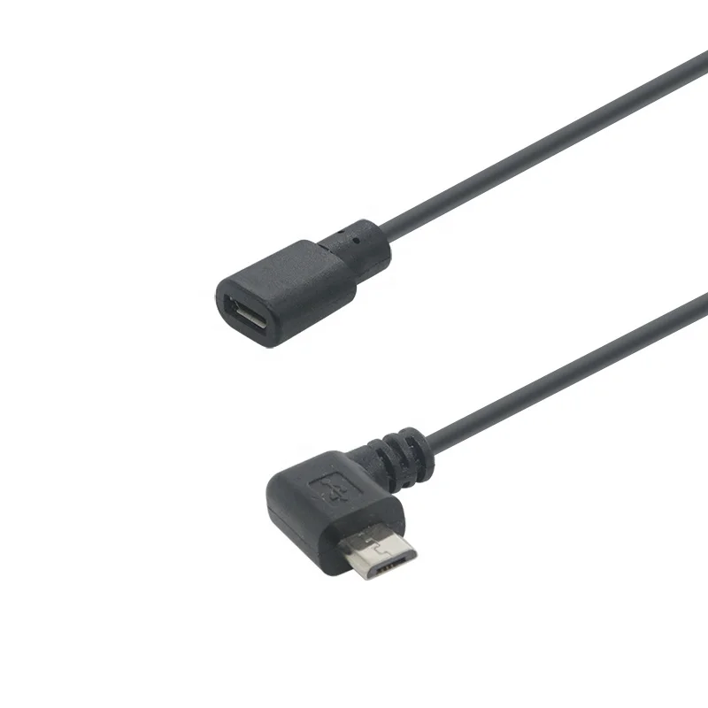 Micro Usb Male To Micro Usb Female Extension Cable Short Fast Data ...