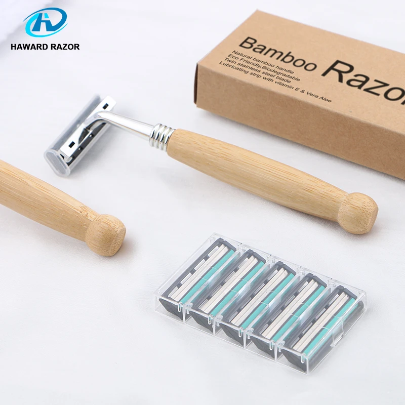 D920l Wholesale Bamboo Razor Organic Plants Biodegradable Hotel Travel ...