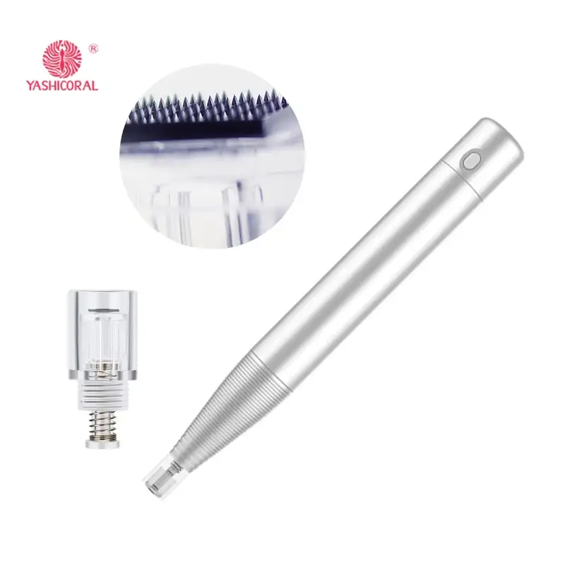 Nano Needling Pen Chips Home Use Rechargeable Professional Electric ...