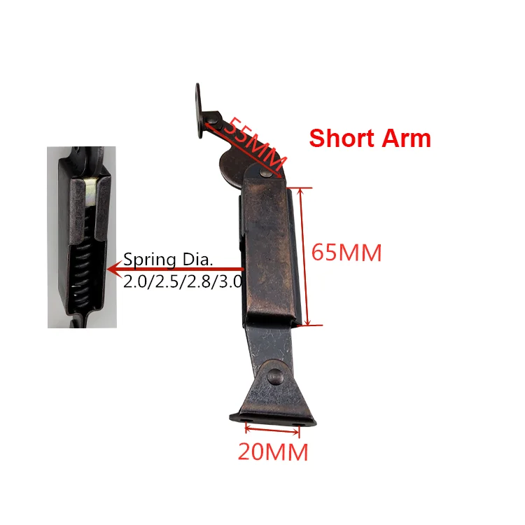 Living Room Furniture Metal Spring Cabinets with Stay Open Support ...