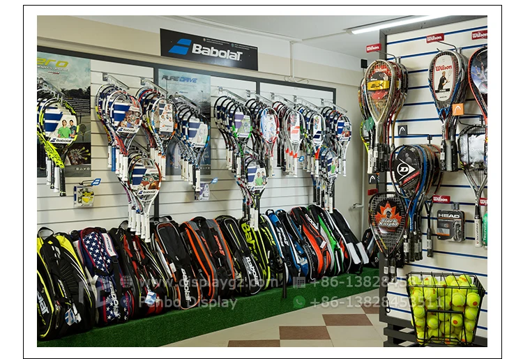 Tennis Apparel Mens Clothing Design Display Rack - Durable & Stylish