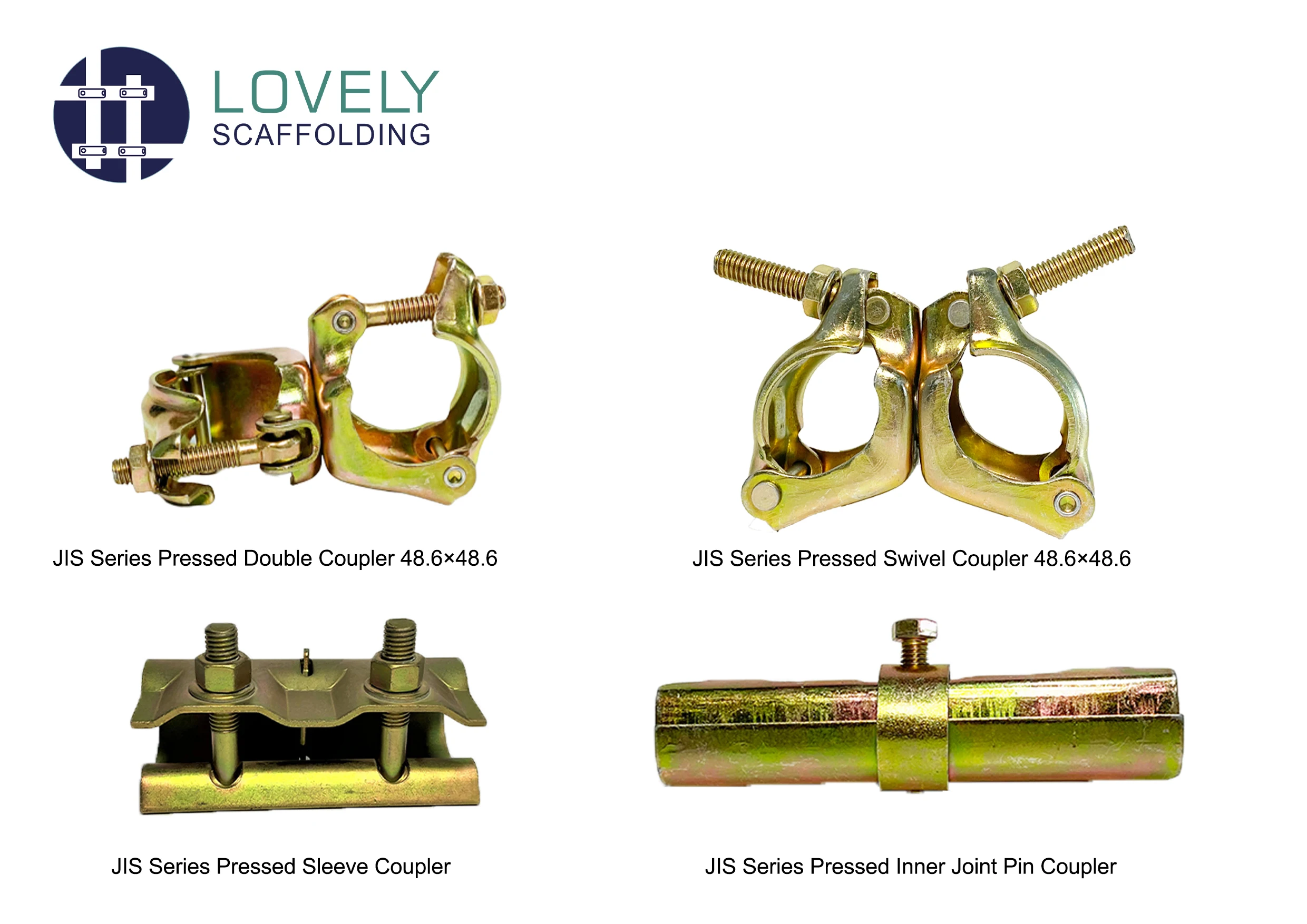 Jis Fixed Scaffolding Clamp For Construction Fasten - Buy Double ...