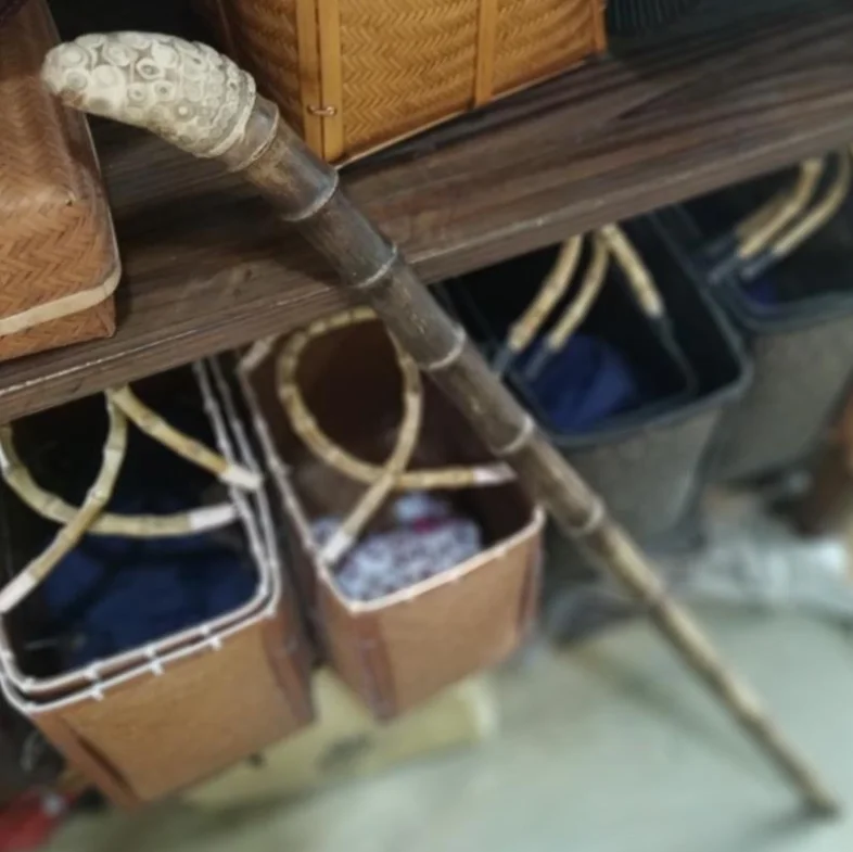 Handcrafted Eco-Friendly Bamboo Walking Stick Cane - Stylish and ...