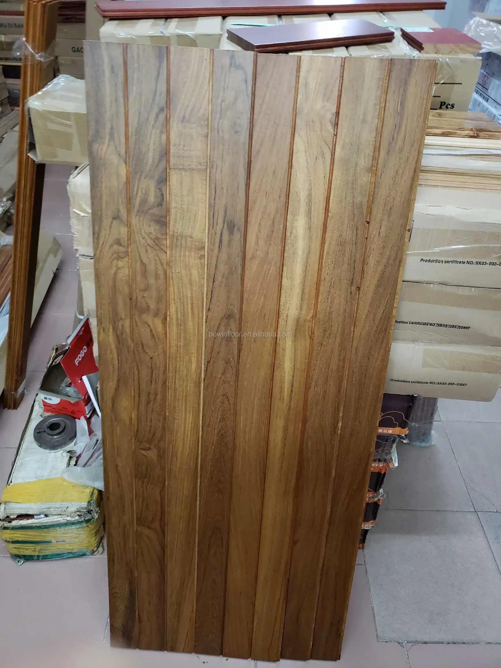 Real Wood Teak Exterior Wall Cladding - Durable & Stylish