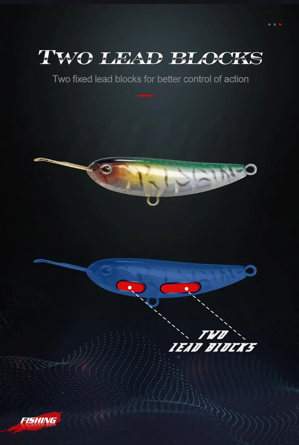 Hunthouse Artificial Plastic Deep Small Fishing Metal Lip Cheap Stick ...