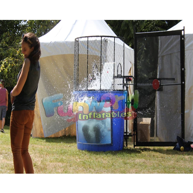 Cheap Party Carnival Game Easy Safe Dunker Machine Dunking Booth ...