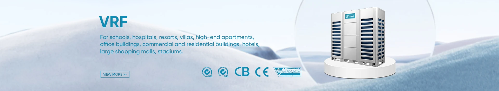 Zero Technologies Co., Ltd. - Chiller, VRF Air Conditioner