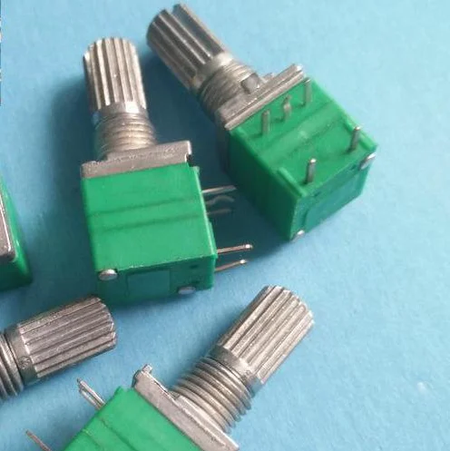 B10K RK09 5 Pins PCB Mounting Vertical Potentiometers with Switch