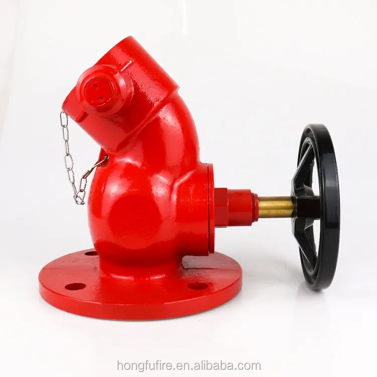 Hongfu Factory Supply Marine System Fire Fighting Flanged Oblique ...