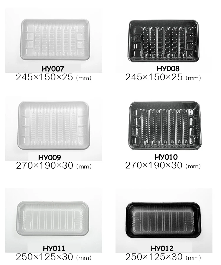 Biodegradable Foam Plastic Defrosting Meat Tray With Packaging Thawing ...