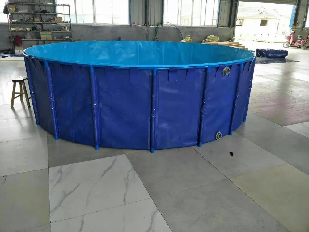 Customize Round Plastic Garden Water Pool Aquarium Fish Pond 500L 1000L ...
