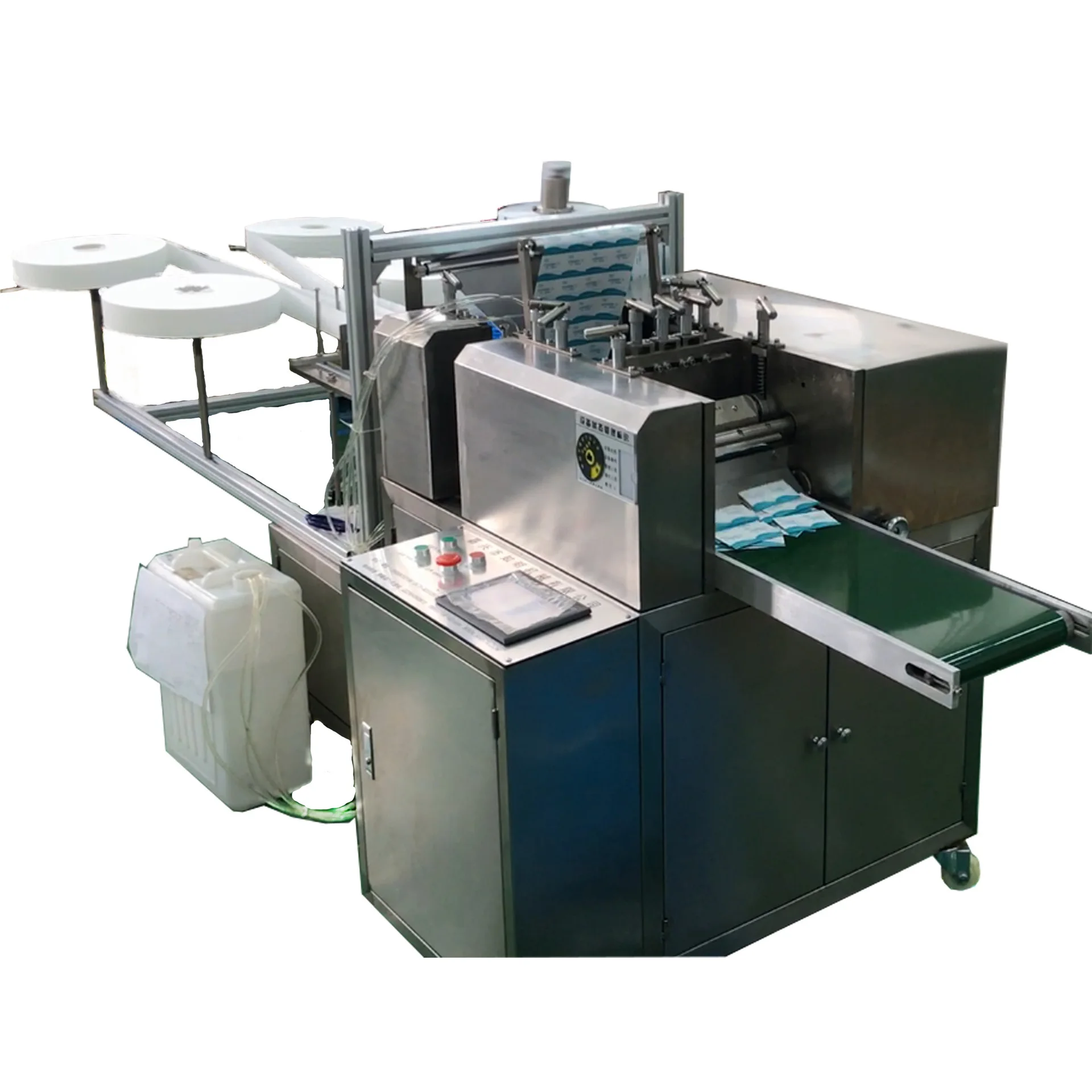 Automatic Alcohol Swab Making Machine - Efficient & Reliable
